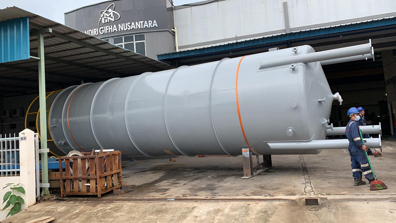 100 MT Storage Tank Palm Oil – PT. Mandiri Gifha Nusantara